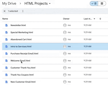 HTML Editor for Google Drive by cloudHQ